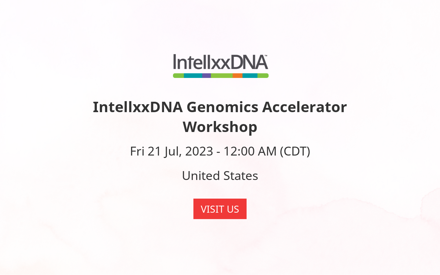 IntellxxDNA Genomics Accelerator Workshop